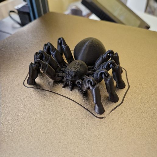 🕷️ FLEXI Spider Full Version・Free 3D File for 3D printing・Cults