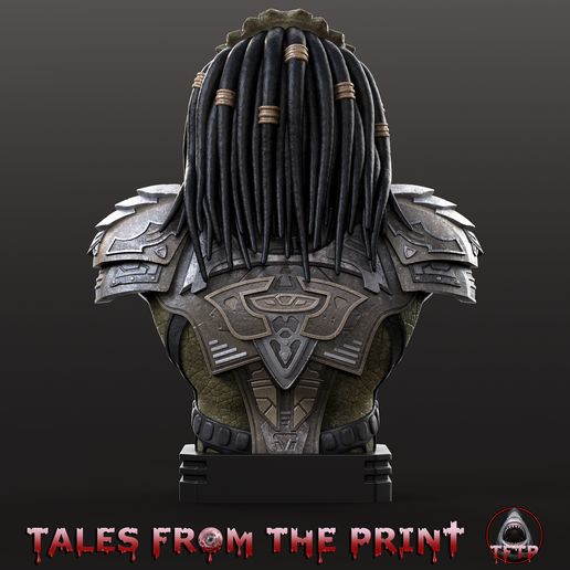 👤 Predator bust - Movie Fan art - One part and multipart versions HIGH ...