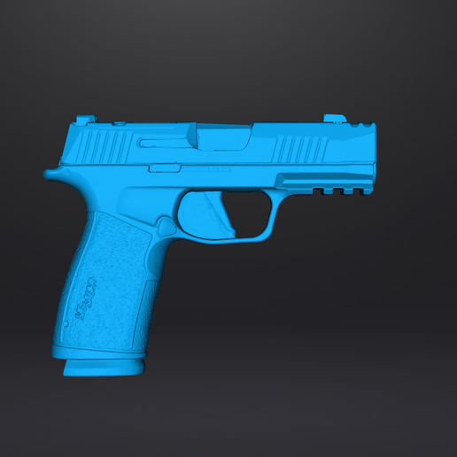 🩻 Sig Sauer P365 XMacro Real Size 3D Scan・ STL File for 3D printing and ...