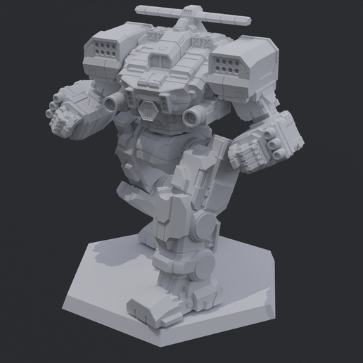 ♟ Titan battlemech・ STL File for 3D printing・Cults