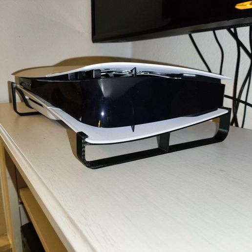 🎮 Playstation 5 SLIM Horizontal Stand | PS5 - Disc Version - ELEGANT ...