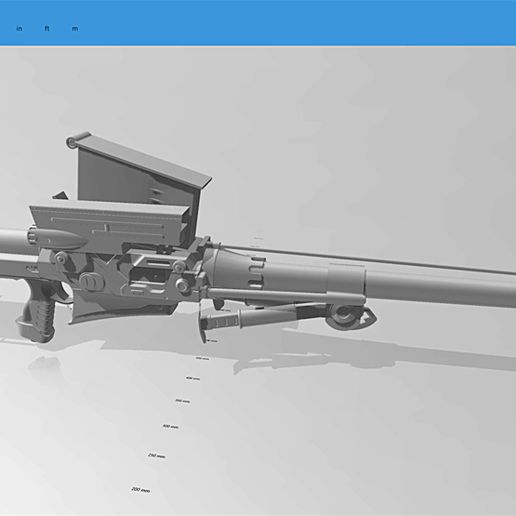 🔫 HELM'S GUN / NIKKE・Free STL File for 3D printing・Cults