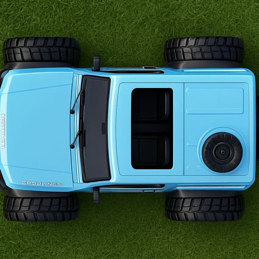 🚗 Stylized Compact Off-Road SUV・ STL File for 3D printing・Cults