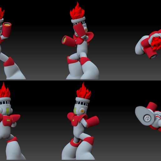 fireman theme mega man