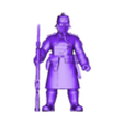 Free STL file Krieg Infantry stand guard・Template to download and 3D ...