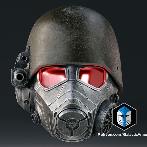 🪖 Fallout NCR Ranger Helmet - 3D Print Files・ 3D File for 3D printing・Cults