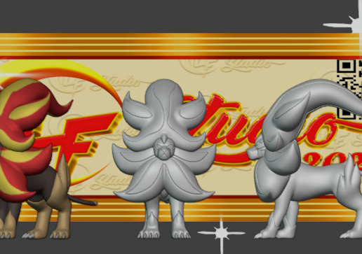 mega pyroar redesign