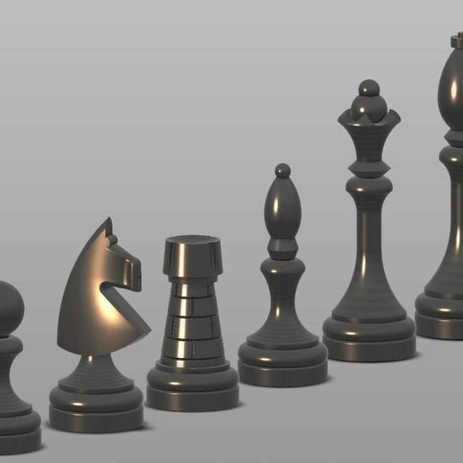 ♟️ Garden chess set for tiles 20x20cm・Free STL File for ・Cults