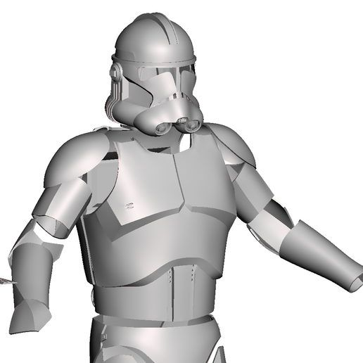 Archivo 3D gratis clone trooper armor 🎭 ・Diseño imprimible en 3D para ...