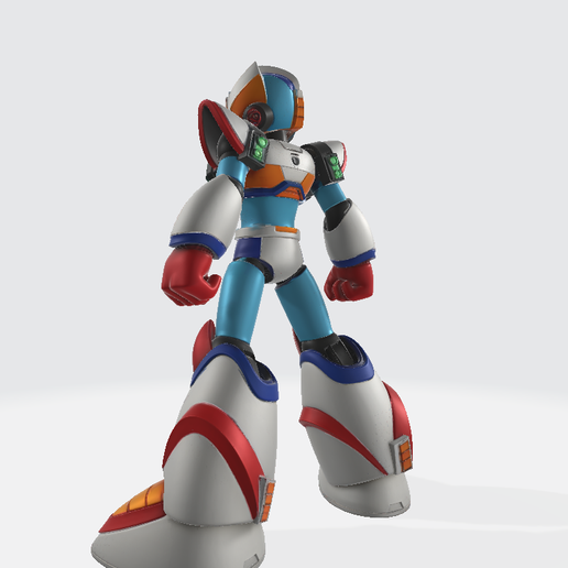 👨 Mega Man X Second Armor Pose 1・ STL File for 3D printing・Cults