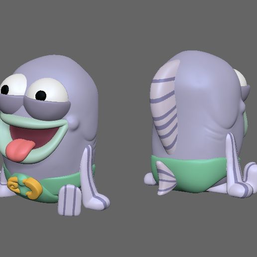 OBJ file Scooter_Baby_fanart 🎨 ・3D printer model to download・Cults