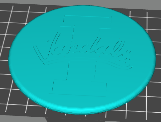 🏛️ University of Idaho Disc Golf Mini・ STL File for 3D printing・Cults