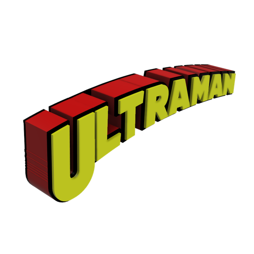 🦸‍♂️ 3D MULTICOLOR LOGO/SIGN - Ultraman (Superman Variant Comic Book ...
