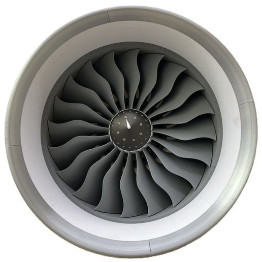 🖼 Wall Mounted Jet Engine Fan・Archivo STL para Impresión 3D・Cults