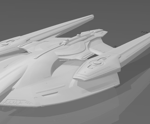 🖖 STO - Federation - Cyclone-class Intel Escort・Free STL File for 3D ...