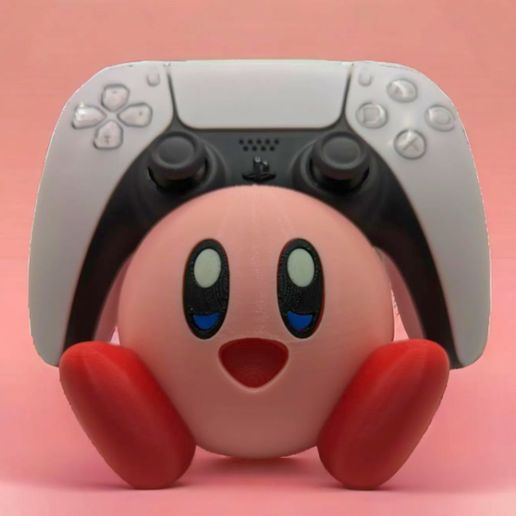 🎛️ KIRBY CONTROLLER HOLDER・ STL File for 3D printing・Cults
