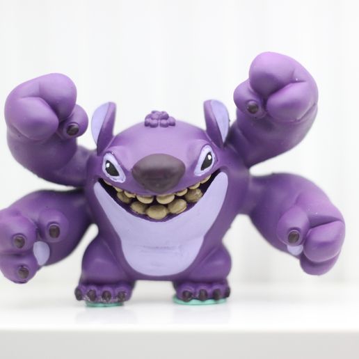 👾 Lilo and Stitch! Experiment 601 - Kixx・ STL File for 3D printing・Cults