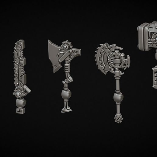 ⚔️ Astra Warriors Mecha Melee Weapons・ 3D File for 3D printing・Cults