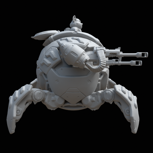 👾 Wrecking Ball(3D Print Model, inspired by Overwatch)・ 3D File for 3D ...