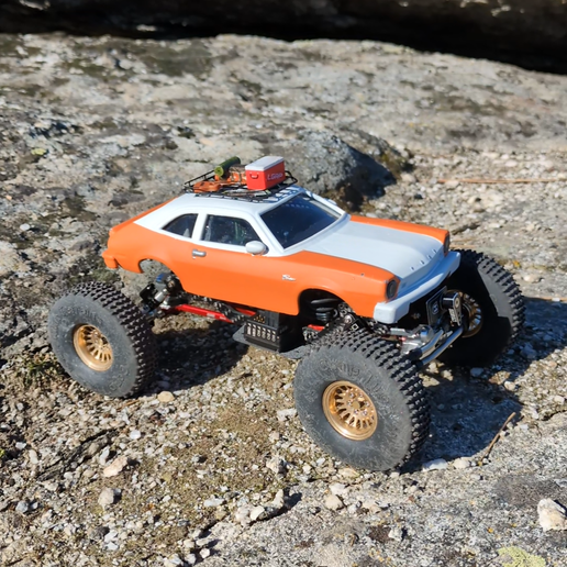 3D printable Ford Pinto hatchback 1976 (1/24) printable car body • made ...