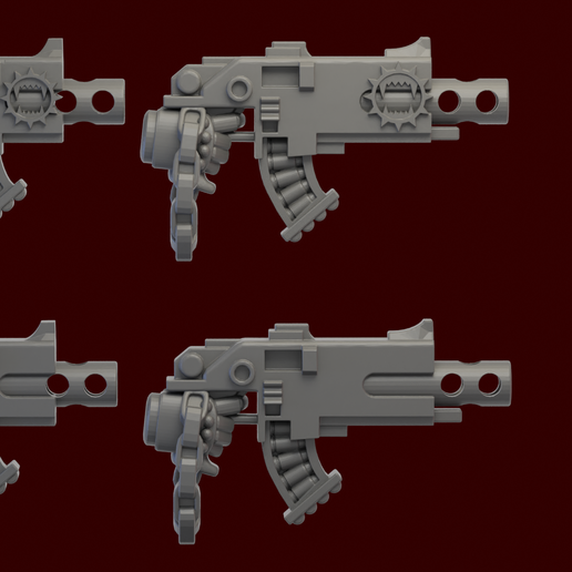 🔫 LoC MK2 Weapons (Generic)・ 3D File for ・Cults