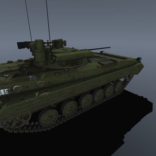 STL file BMP-2M 🚁 ・Model to download and 3D print・Cults