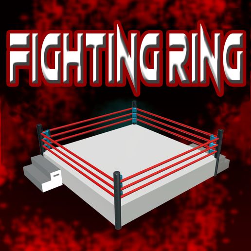 STL file Fighting Ring 💍 ・3D printer design to download・Cults