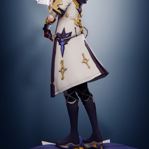 ♂️ Albedo Kreideprinz 2 | Genshin Impact・ 3D File for ・Cults