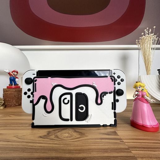🕹️ Doodle Nintendo Switch Faceplate・ 3D File for 3D printing・Cults