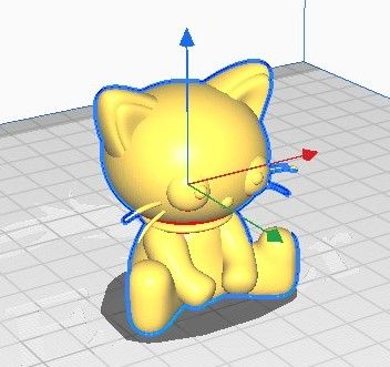 👋 Chococat - Hello kitty Statue sitting・ STL File for 3D printing・Cults