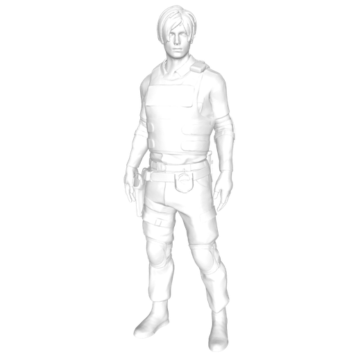 Файл STL Леон С. Кеннеди - Dead By Daylight и Residual Evil 😵 ・Дизайн ...