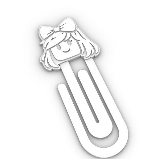 📎 Paperclip CHICA ROBLOX - bookmark - 3MF pre-painted , STL・ STL File ...