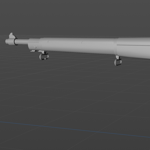 OBJ file Digital model of the US Springfield M1903A3 rifle 🗺️ ・3D ...