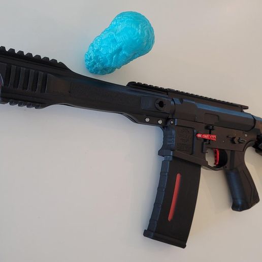 Download Stl File Stylized M4 M16 Handguard • Template To 3d Print ・ Cults
