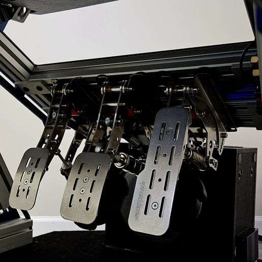 🚗 Supports de pédales Simjack Pro pour les bass shakers Dayton Audio ...