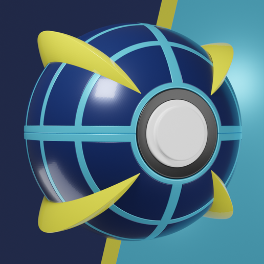 Fichier STL Boule de Bête-Pokémon (qualité maximale) 🧸 ・Objet pour ...