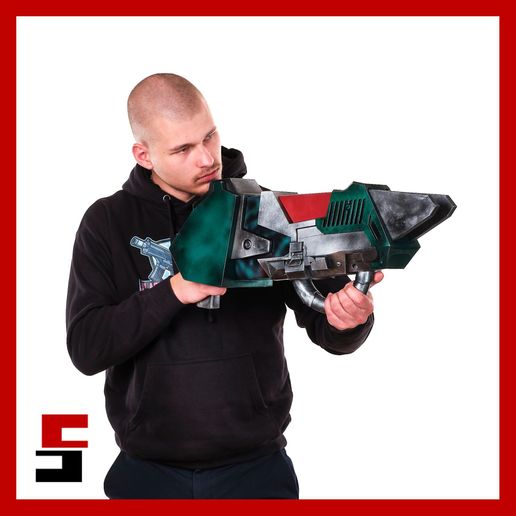 🌩️ Lightning gun Quake 3 Arena replica prop・ 3D File for 3D printing・Cults