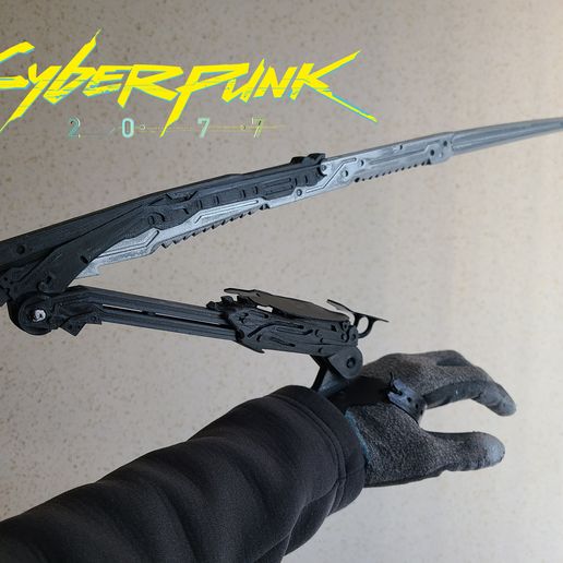 🎲 Cyberpunk 2077 - mantis blade V2・ STL File for ・Cults