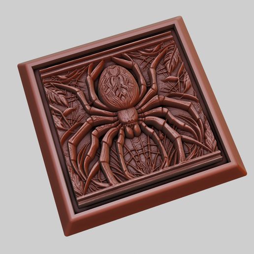 3D file Spider Animal 3D Model for CNC Router Laser & 3D Printer 🕷️ ・3D ...