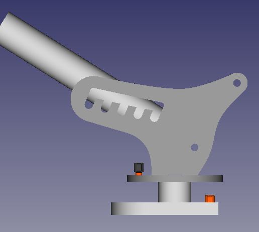💭 Quick Release 360° Rod Holder・ DXF File for CNC machining - Laser ...