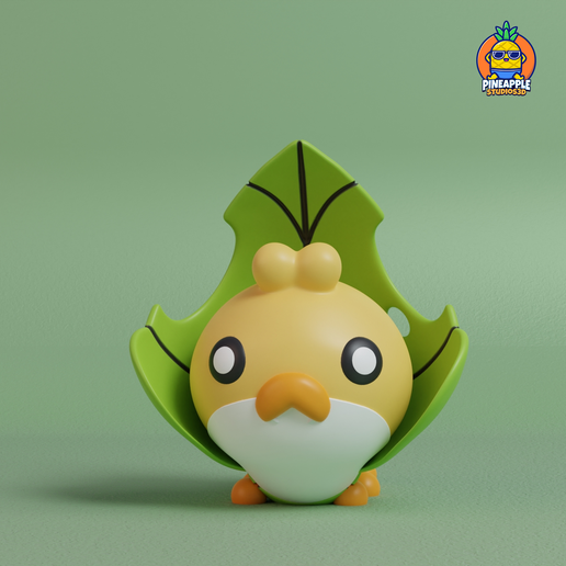 🐉 Pokemon - Sewaddle・ STL File for 3D printing・Cults
