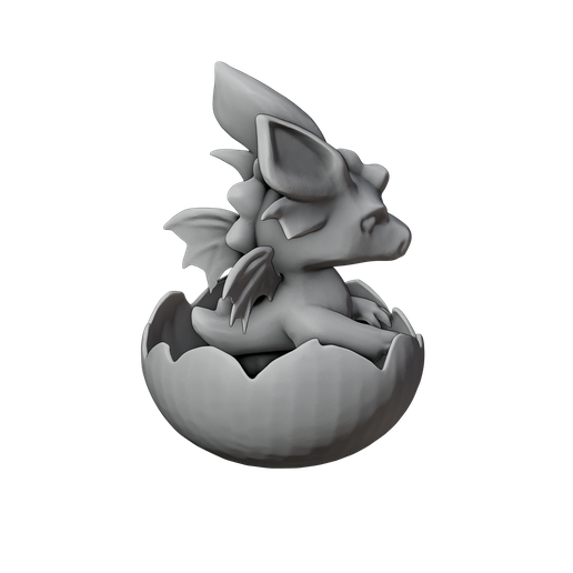 👶 Baby Dragon in Egg – Cute Easter 3D Print Model for Seasonal Decor ...