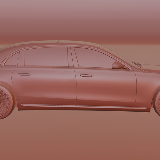 STL file Mercedes-Maybach S680 🚗 (OBJ)・3D printable design to download・Cults