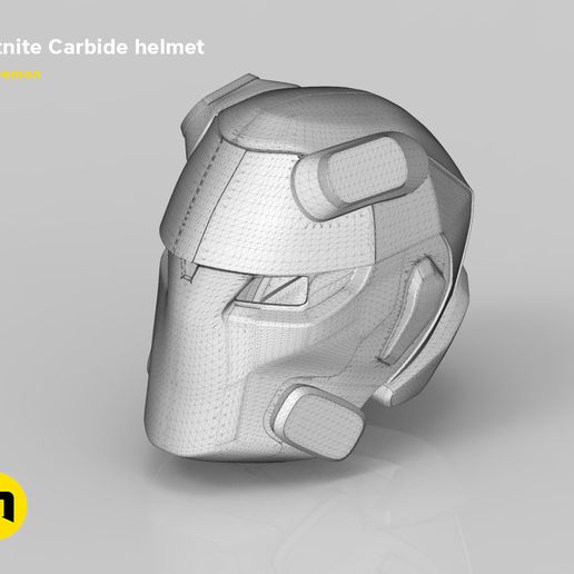 STL file Fortnite – Carbide helmet・Design to download and 3D print・Cults