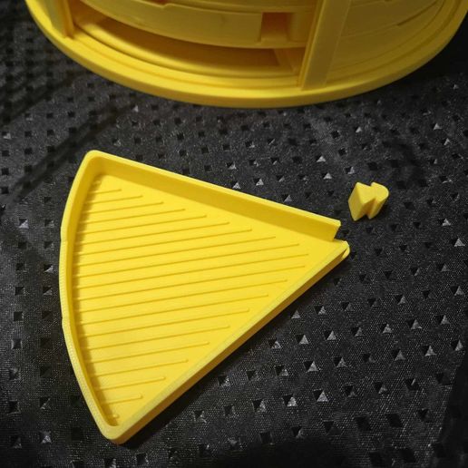 💎 Diamond Art Tray Project Carousel With Storage (36 tray )・ STL File ...