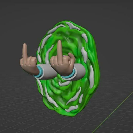 👾 RICK PORTAL・ STL File for ・Cults