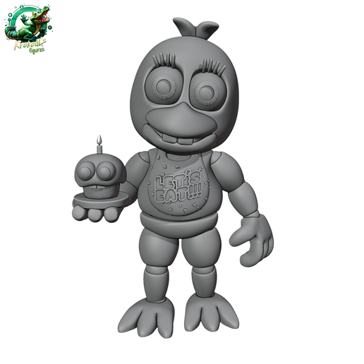 🎨 Adventure Chica・ STL File for 3D printing・Cults