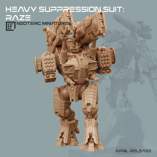 🆕 Greater Good | New Expansion, Raze: Heavy suppression suit・ 3D File ...