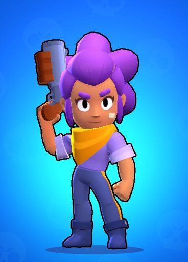 STL file Shelly Brawl Stars 🌃 ・3D printing design to download・Cults