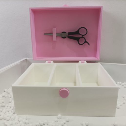 🪡 Sewing box・ STL File for 3D printing・Cults